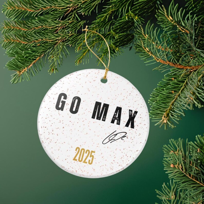 Go Max Ornament, Charlie Kirk Signature, Charlie Ornament, Conspiracy ...