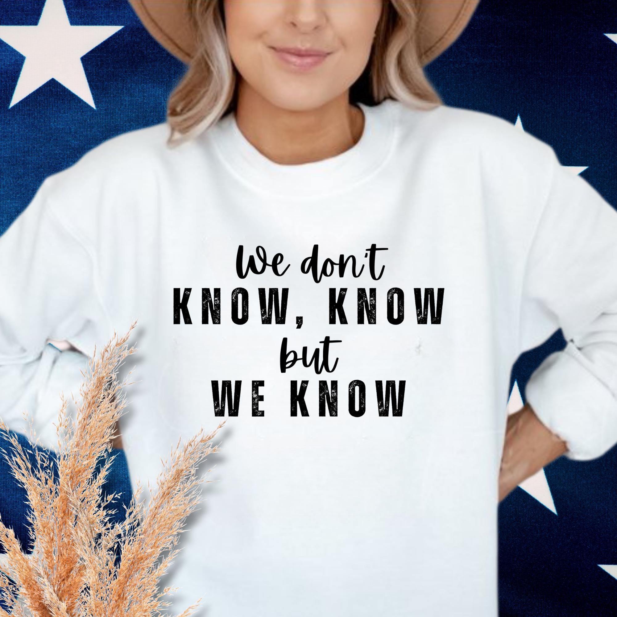 We Don't Know Know, but We Know Shirt, Candace Owens Shirt, Conspiracy ...