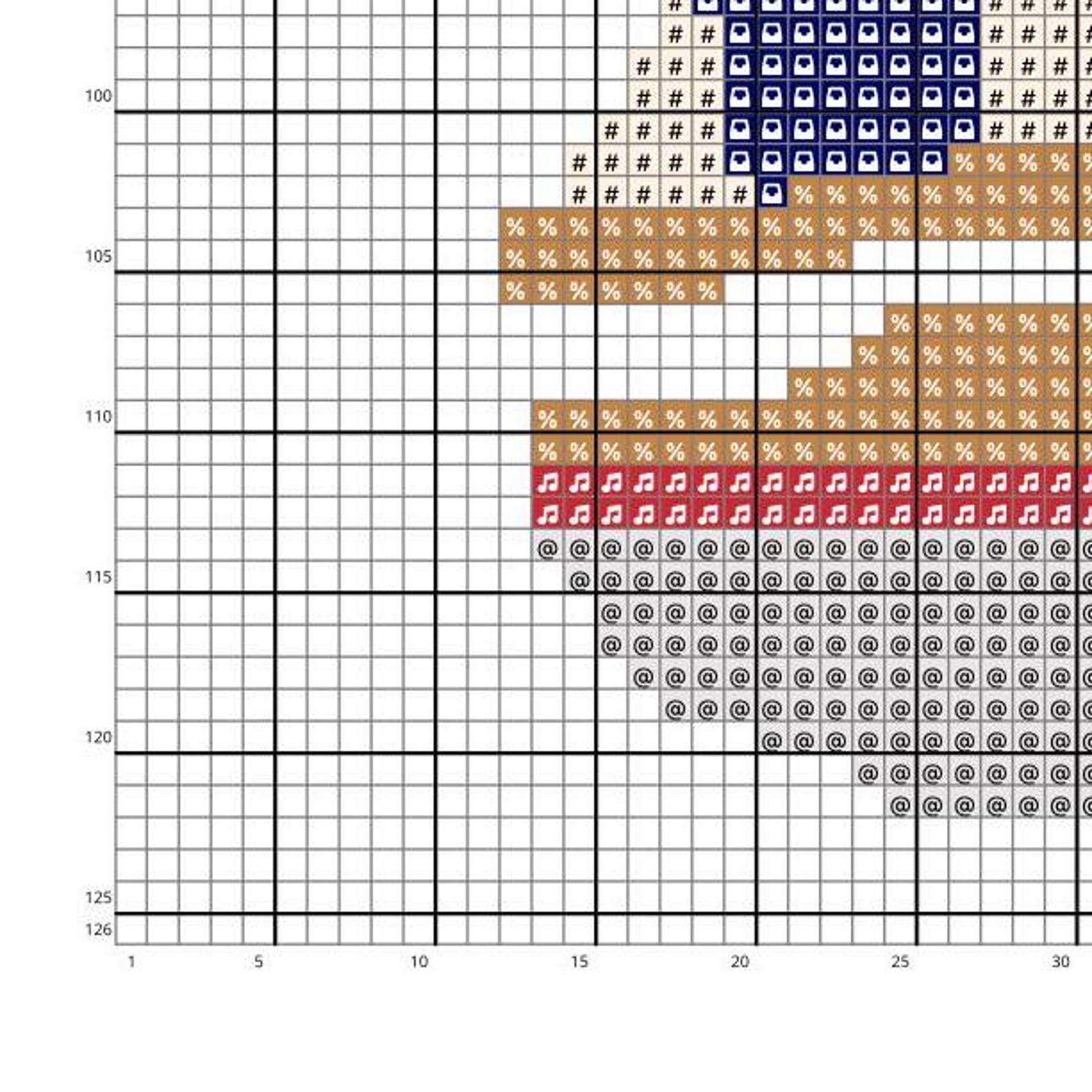 Sailboat - Digital Needlepoint Chart - Etsy