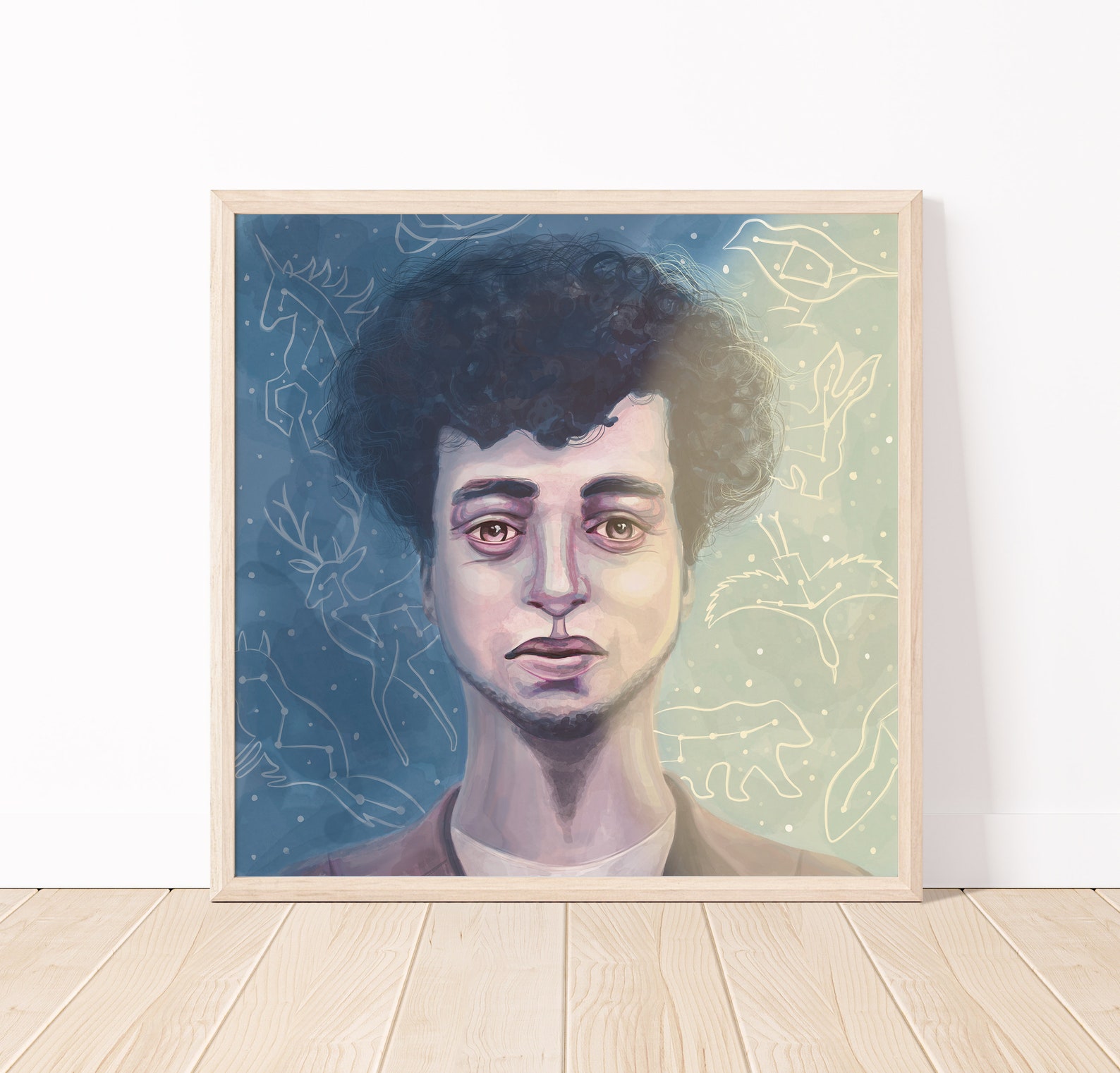 Astronomer, Digital Drawing, Procreate Art, Digital Art, Whimsical ...