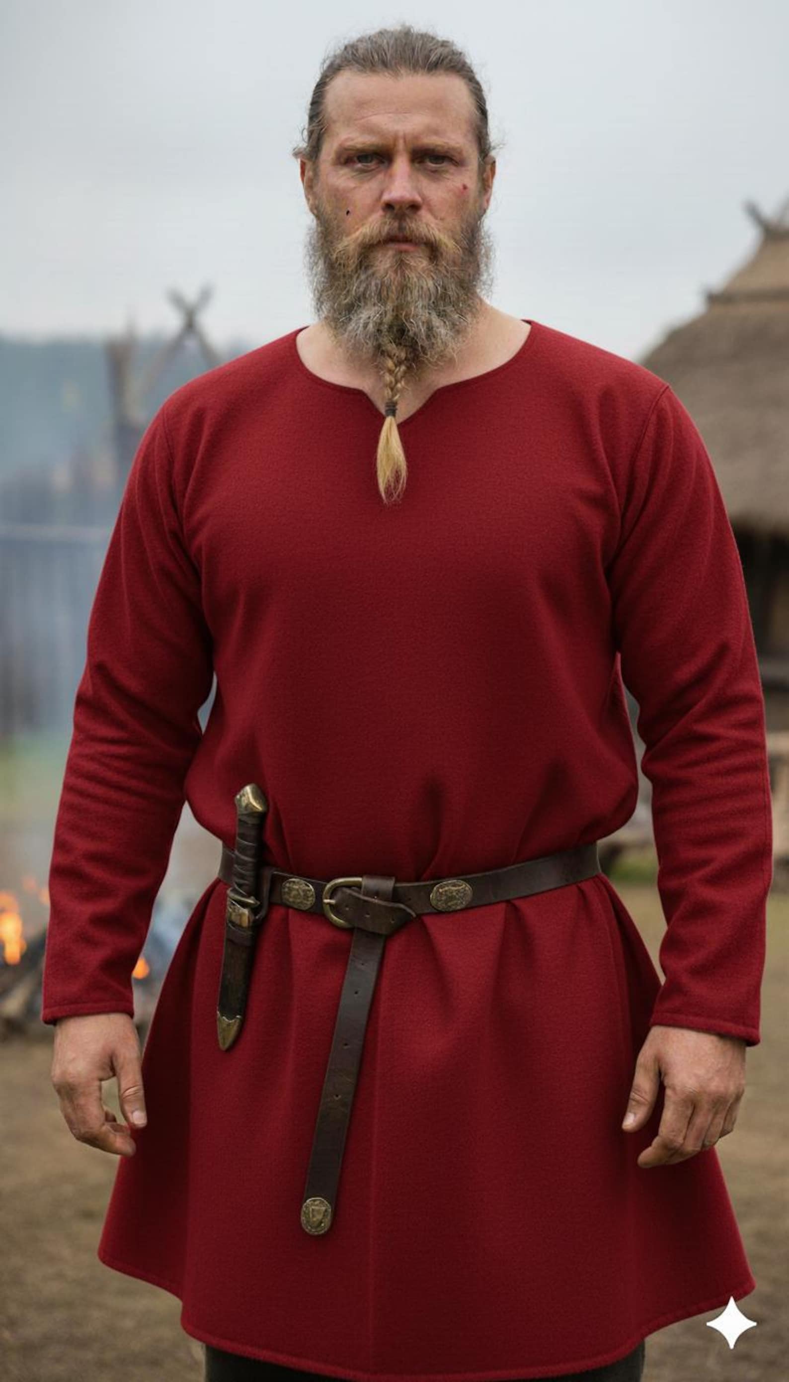 Virgin Wool Viking Tunic: 100% Pure Lambswool - Etsy