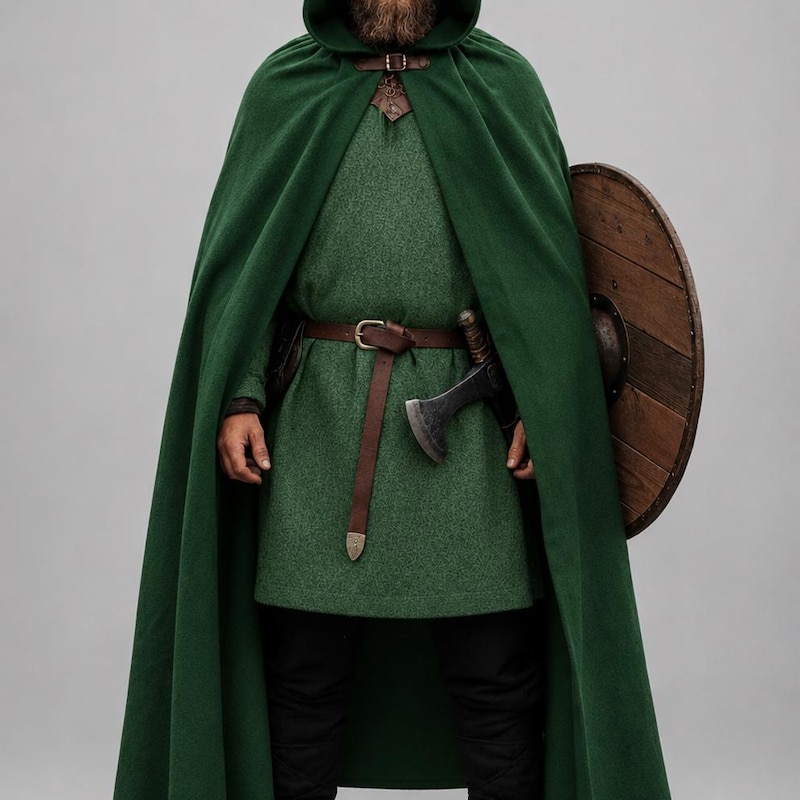 Cloak Wool Mens - Etsy