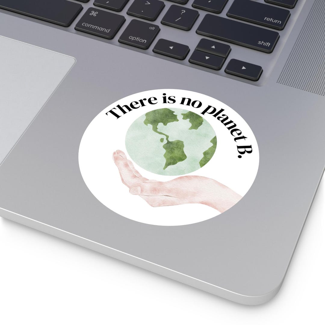 NO PLANET B Sticker (eco-friendly Sticker, Earth Day Gift, Save the ...