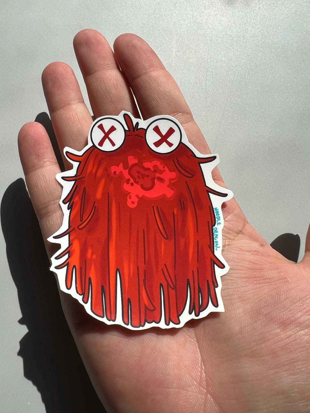 DHMIS Red Guy Dead Sticker - Etsy