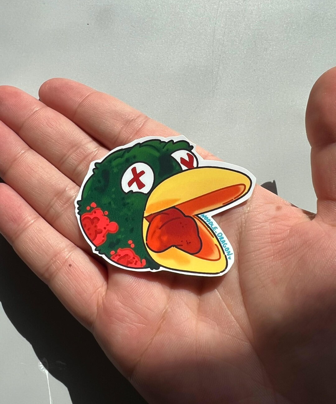 DHIMS Duck Dead Sticker - Etsy