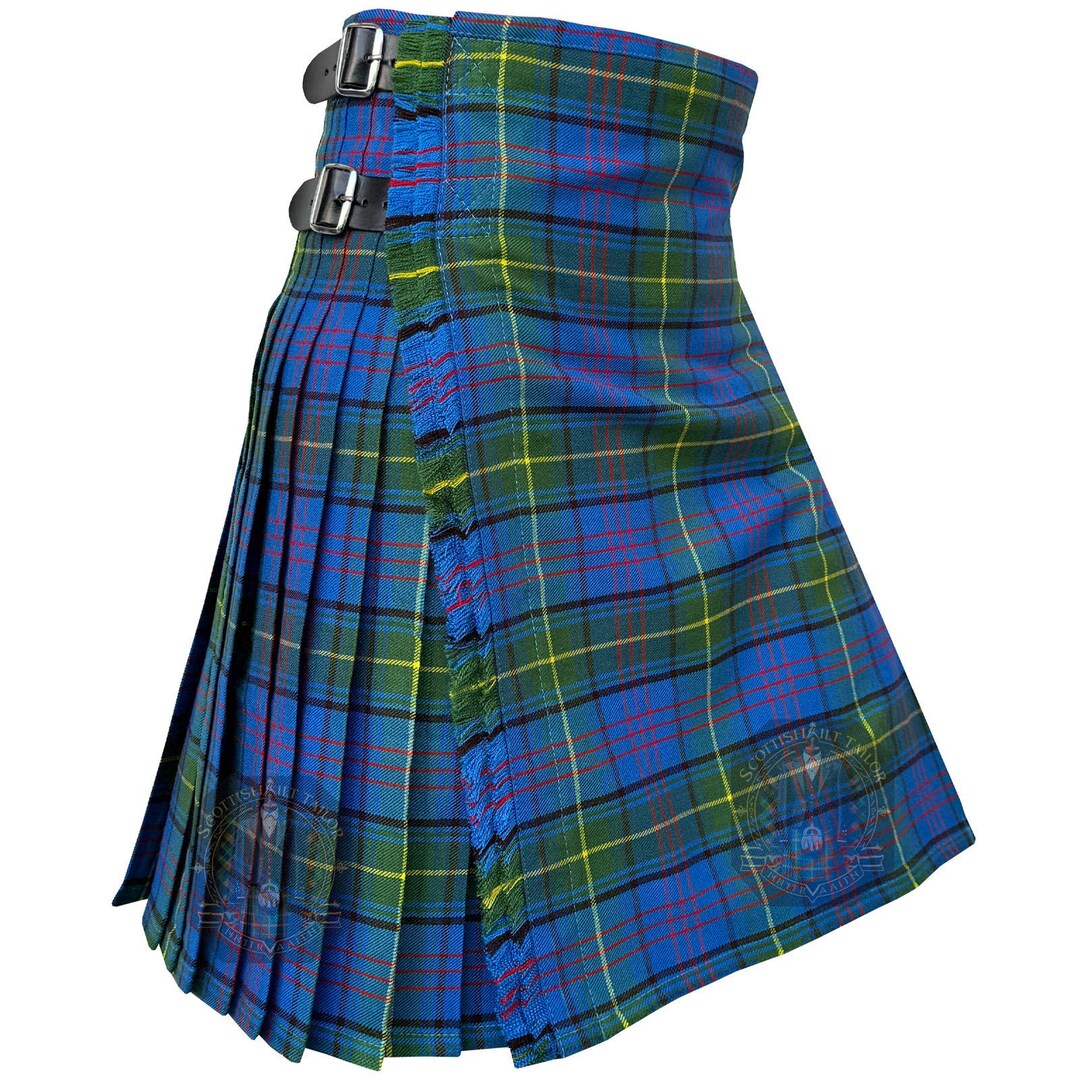 County Donegal 8-yard Clan Tartan Kilt | Irish Heritage Kilt | Acrylic ...