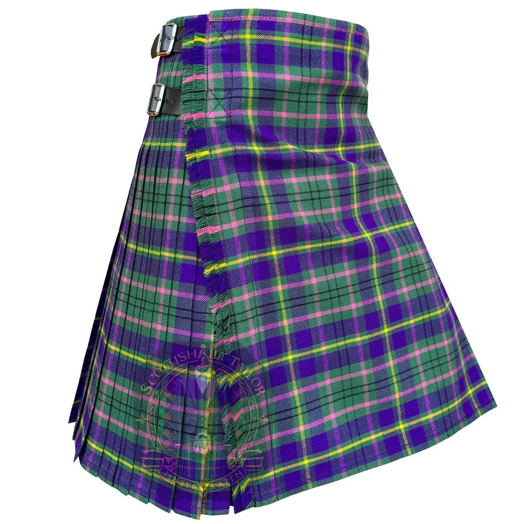 Taylor Weathered Tartan Kilt | 8-yard Traditional Irish Clan Kilt ...
