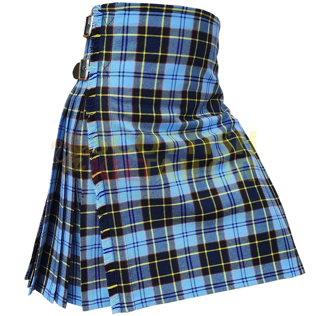 US Air Force Tartan Kilt | 8-yard Traditional Irish Clan Kilt | 16oz ...