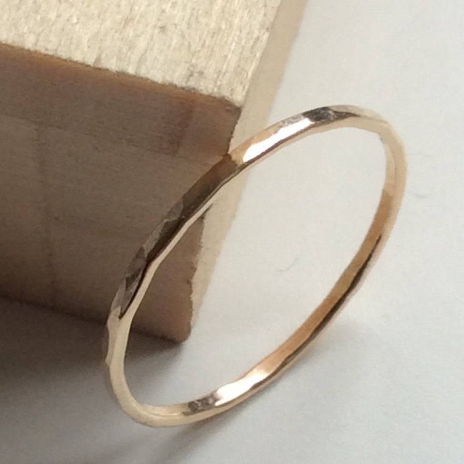 Super Skinny 1mm Ring Thin Gold Ring Thin Ring Dainty Ring - Etsy