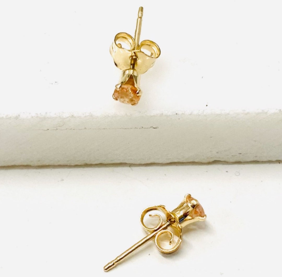 Tiny Gemstone Studs, Simple Studs, Small Studs, Gemstone Studs, Gifts ...