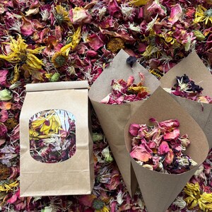 Dried Wild Flower Wedding Confetti - Etsy