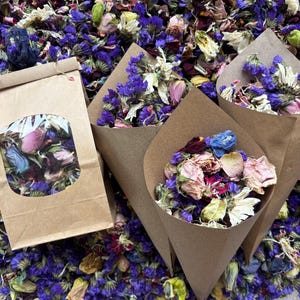 Dried Wild Flower Ritual Bath - Altar Spellwork - Preserved Floral ...