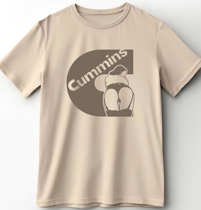 Cummins Diesel Posing Woman Logo Gildan T-shirt - Etsy