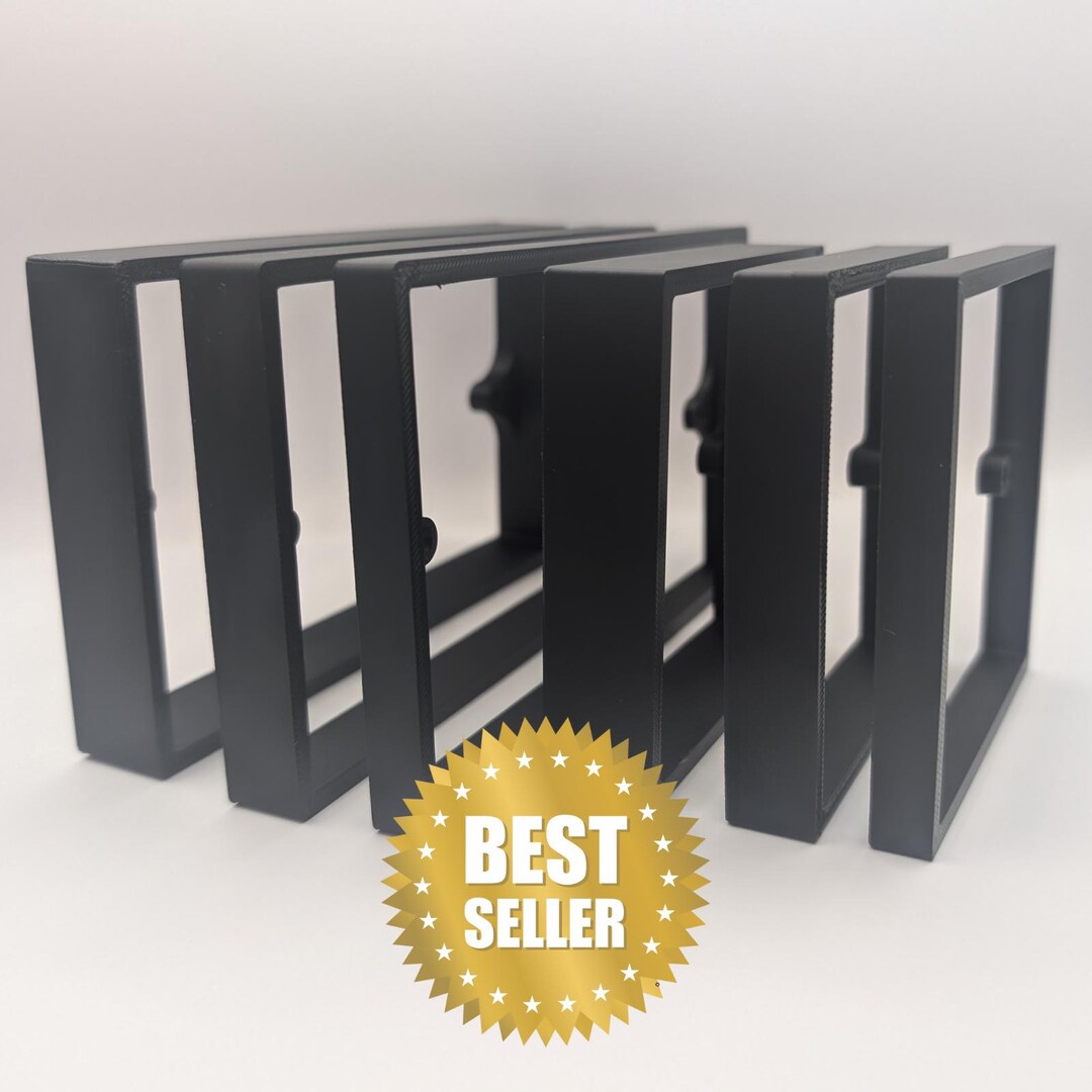 1 & 2 Gang Black | Switch / Back Box Spacers | 10, 15, 20mm - Etsy