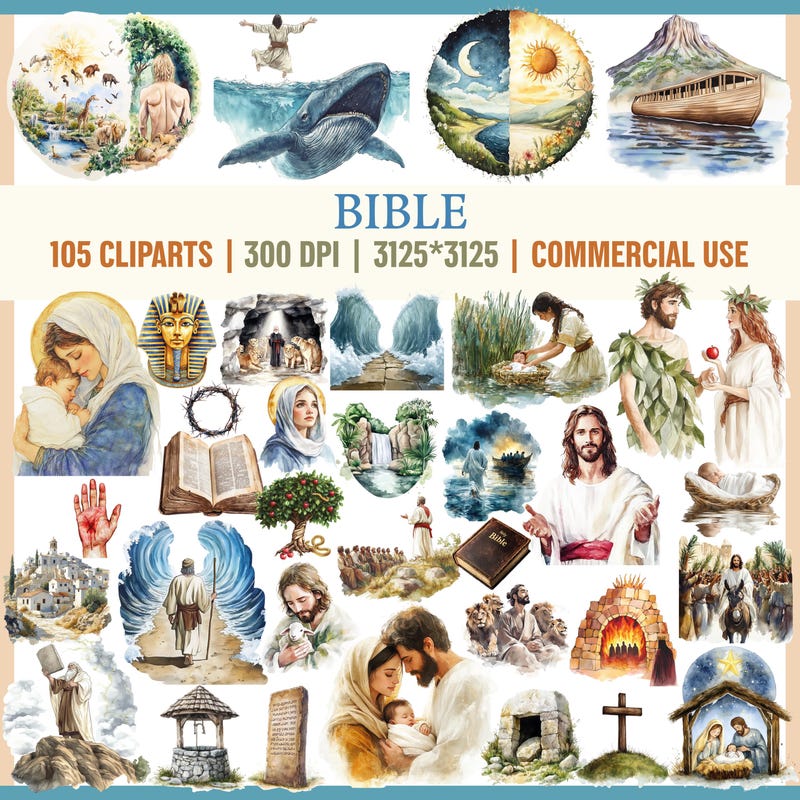 Adam and Eve Clipart - Etsy