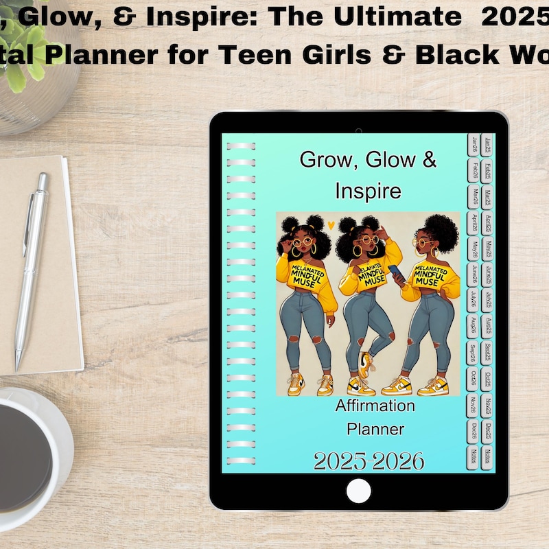 Black Girl Planner - Etsy