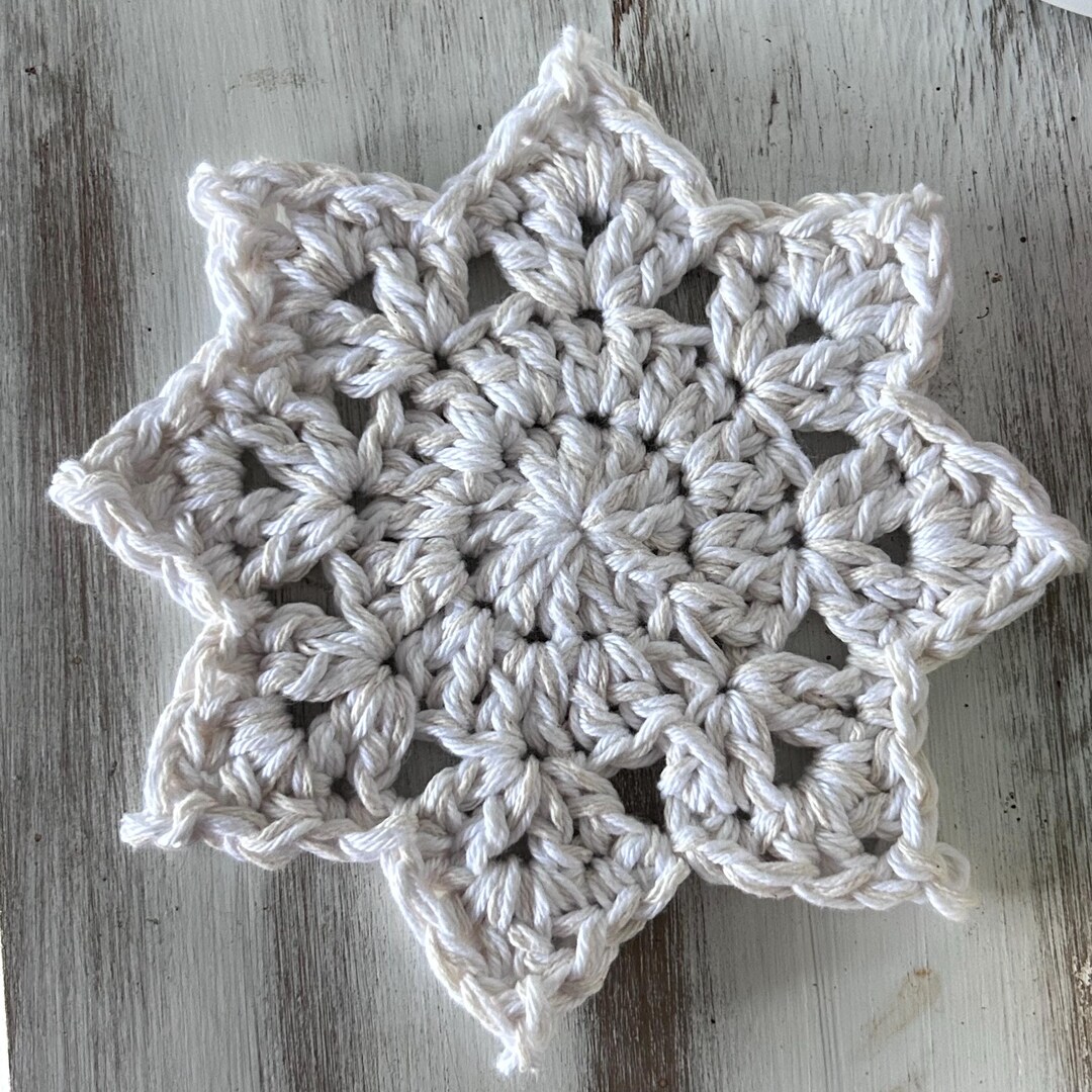 Snowflake Trivet Crochet Pattern Digital Download PDF - Etsy