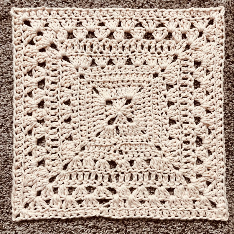 Ruth Granny Square Crochet Pattern PDF - Etsy