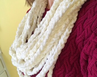 Crochet Chain Scarf - Etsy