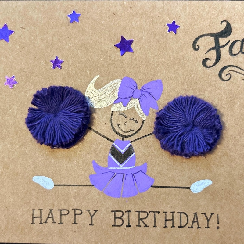 Cheerleader Birthday - Etsy