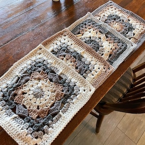 Genevieve Granny Square Crochet Pattern PDF - Etsy