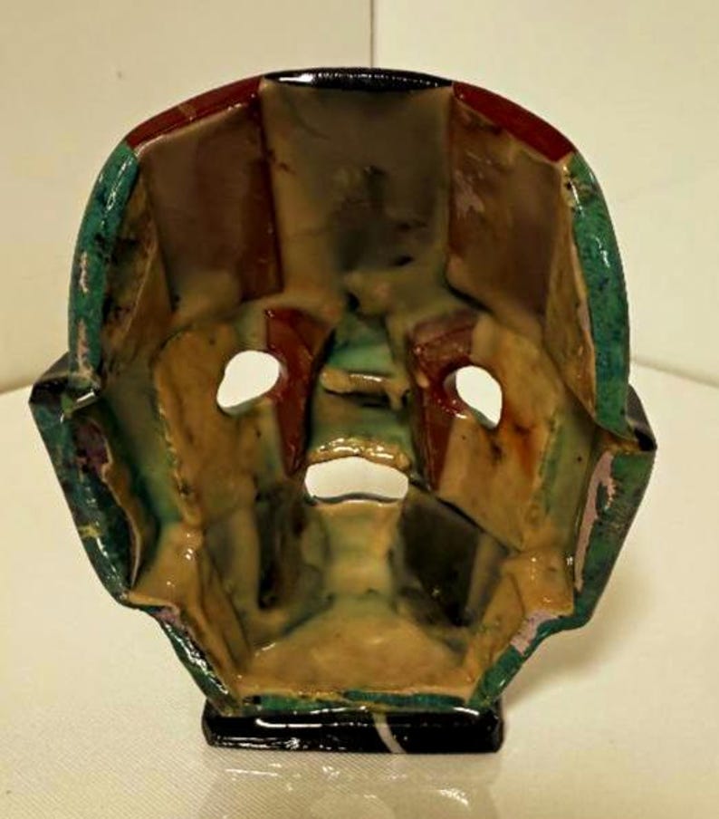 Mayan Death Mask, 1970s, Stone - Etsy