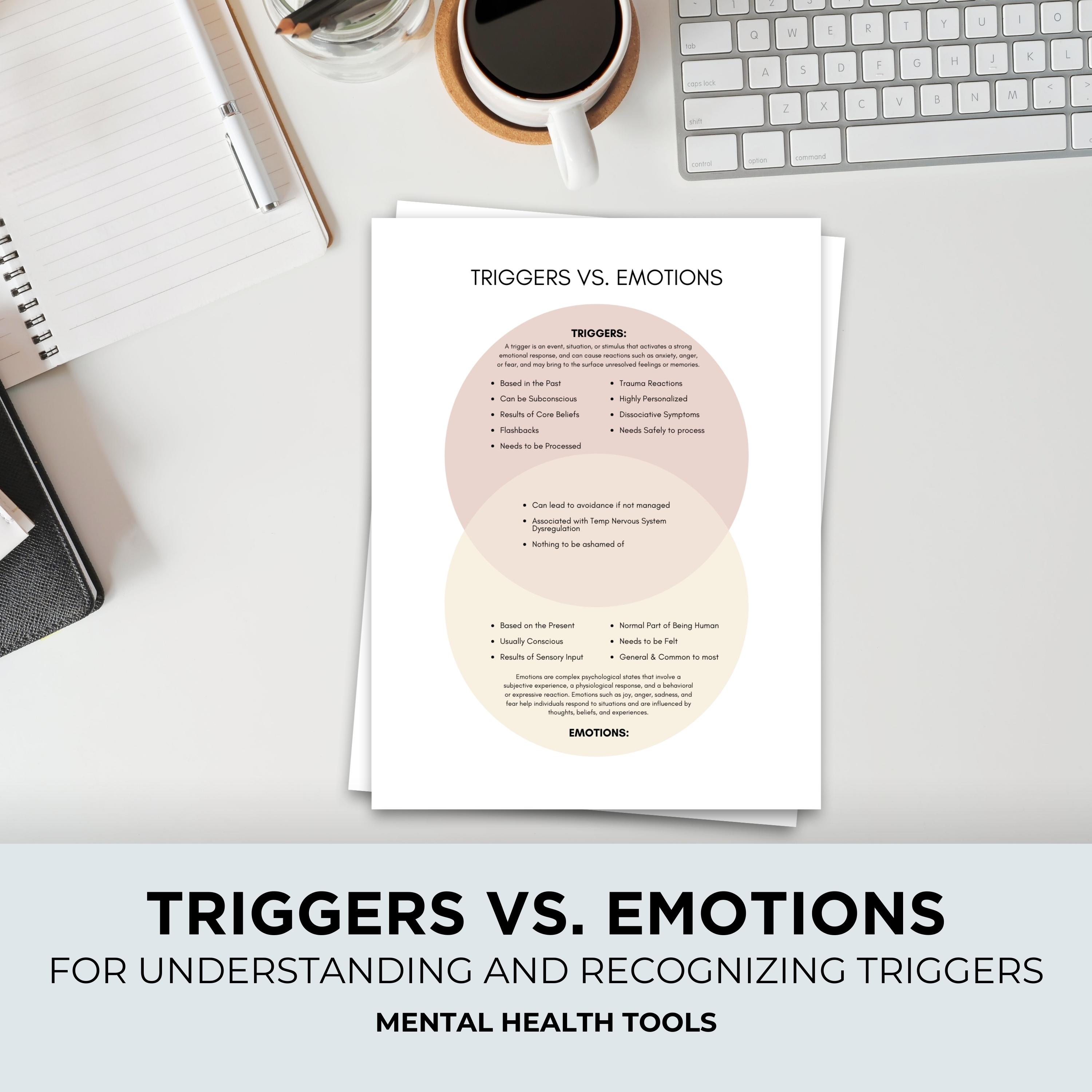 Triggers Pdf, Ptsd Worksheet, Emotional Triggers, Trauma Worksheet ...