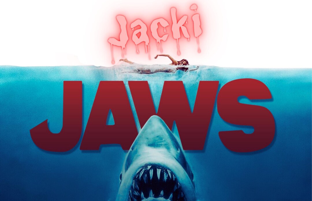 PERSONALIZED Jaws SVG/PNG - Etsy