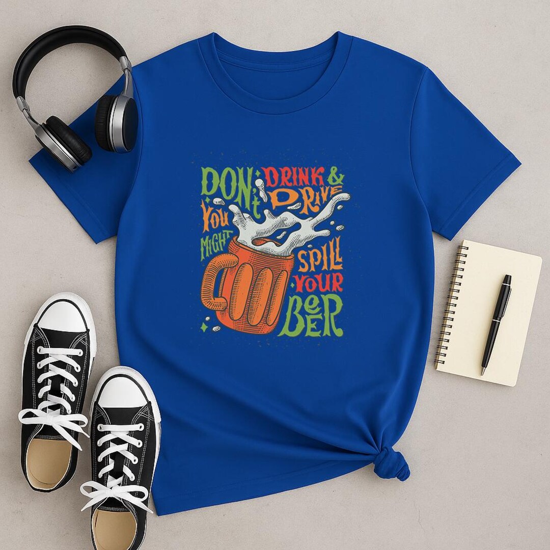 Funny Do Not Drink and Drive Beer T-shirt: Humor Graphic Tee Gift for ...