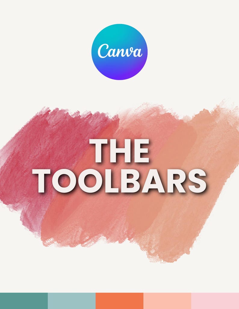 Canva Guide With PLR, Canva Guide for Beginners, Canva Toolbar Guide ...
