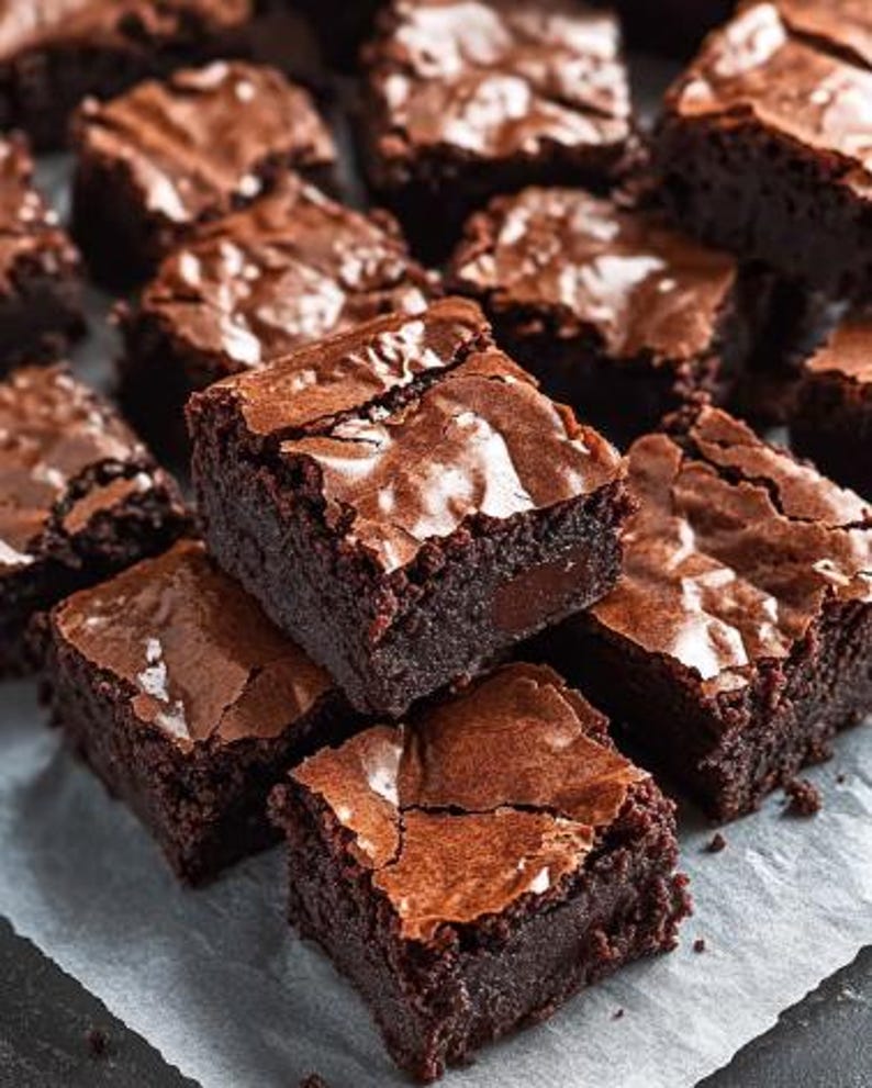 How to Make Fudge Brownies - Etsy