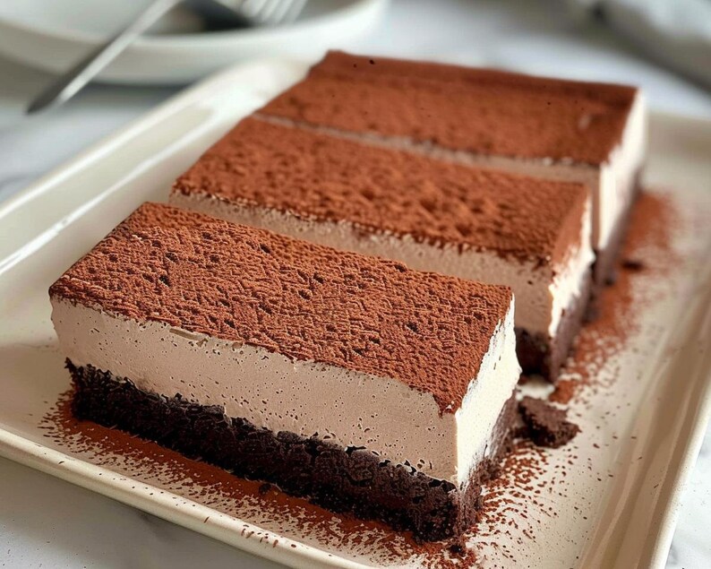 Layered Chocolate Mousse Cake - Etsy