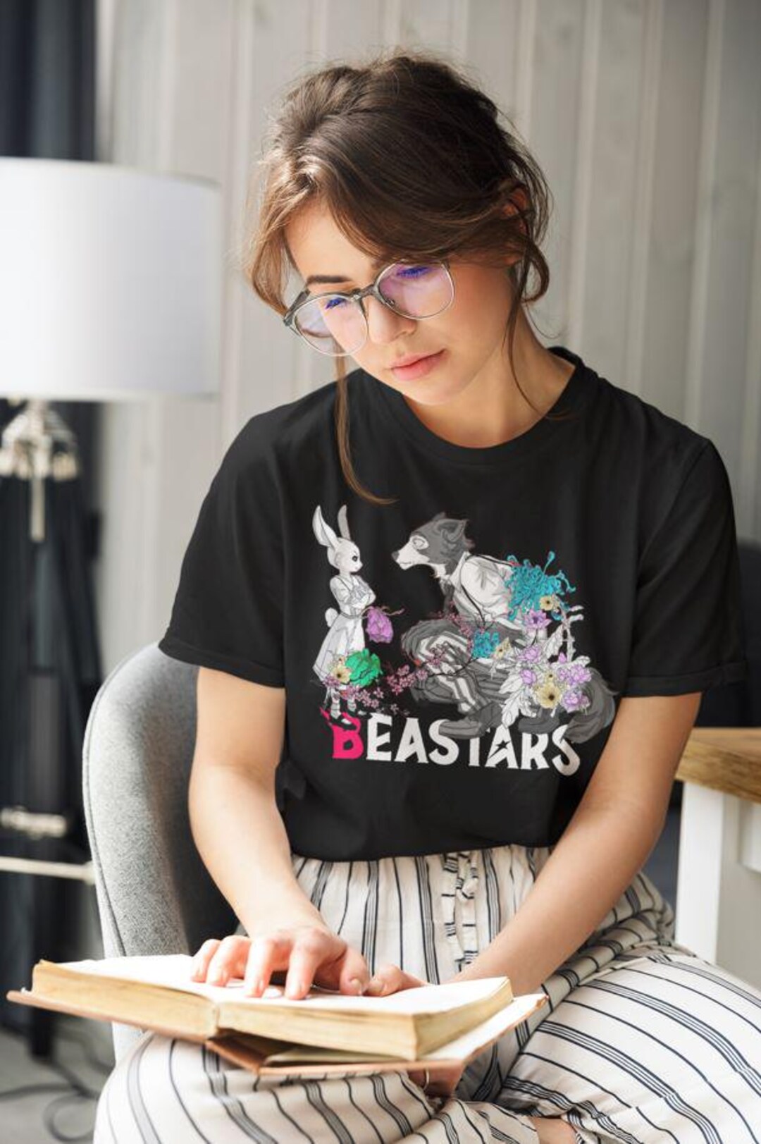 UNISEX - Anime Beastars Tshirt, Manga Lover Shirt, Graphic Tee, Otaku ...