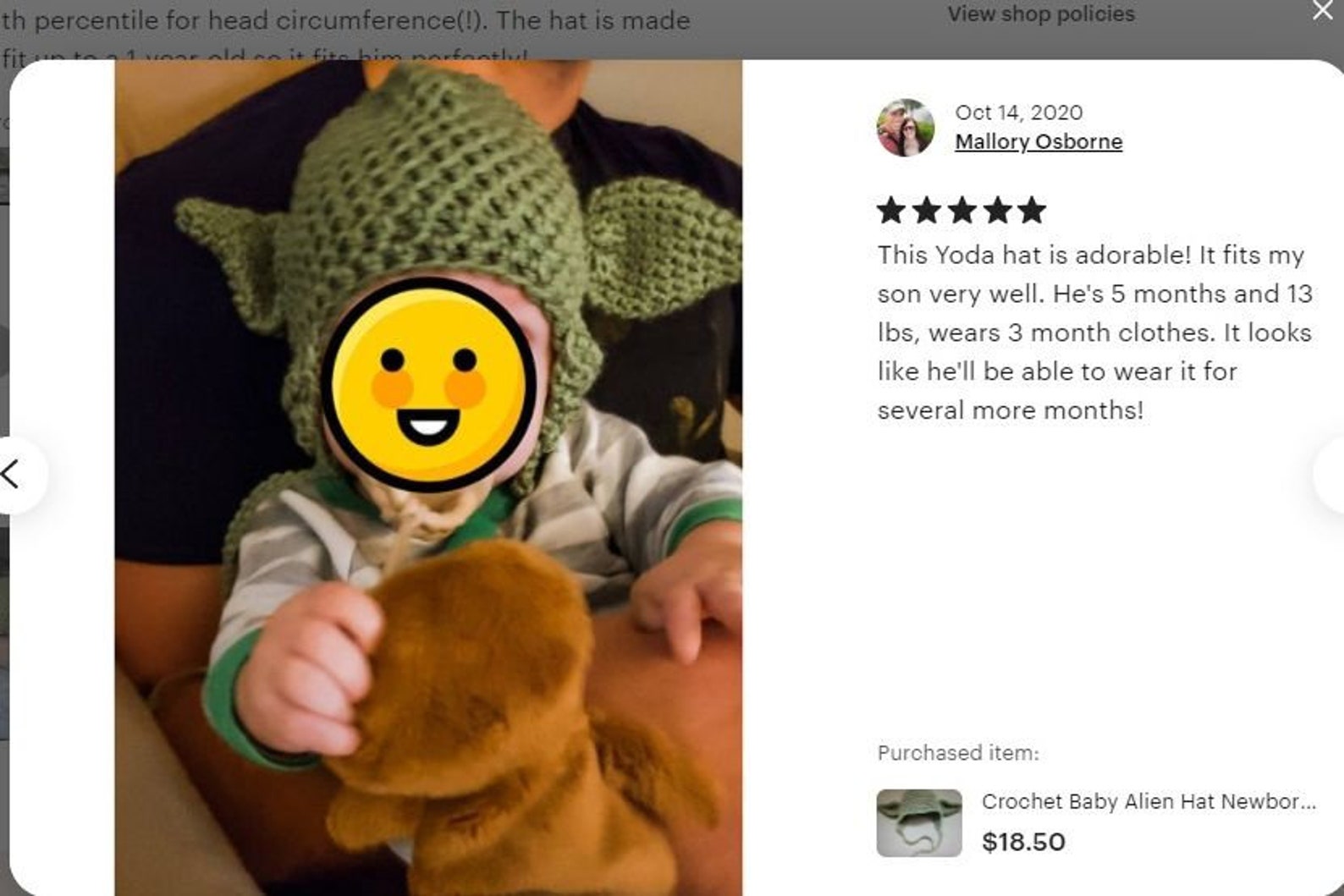 Crochet Green Baby Inspired Baby Alien Hat Newborn to 12 Months - Etsy