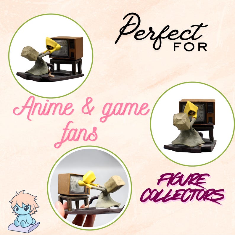 Anime Mono Six Luminous Inspired Cartoon Character PVC Model - Luminous ...