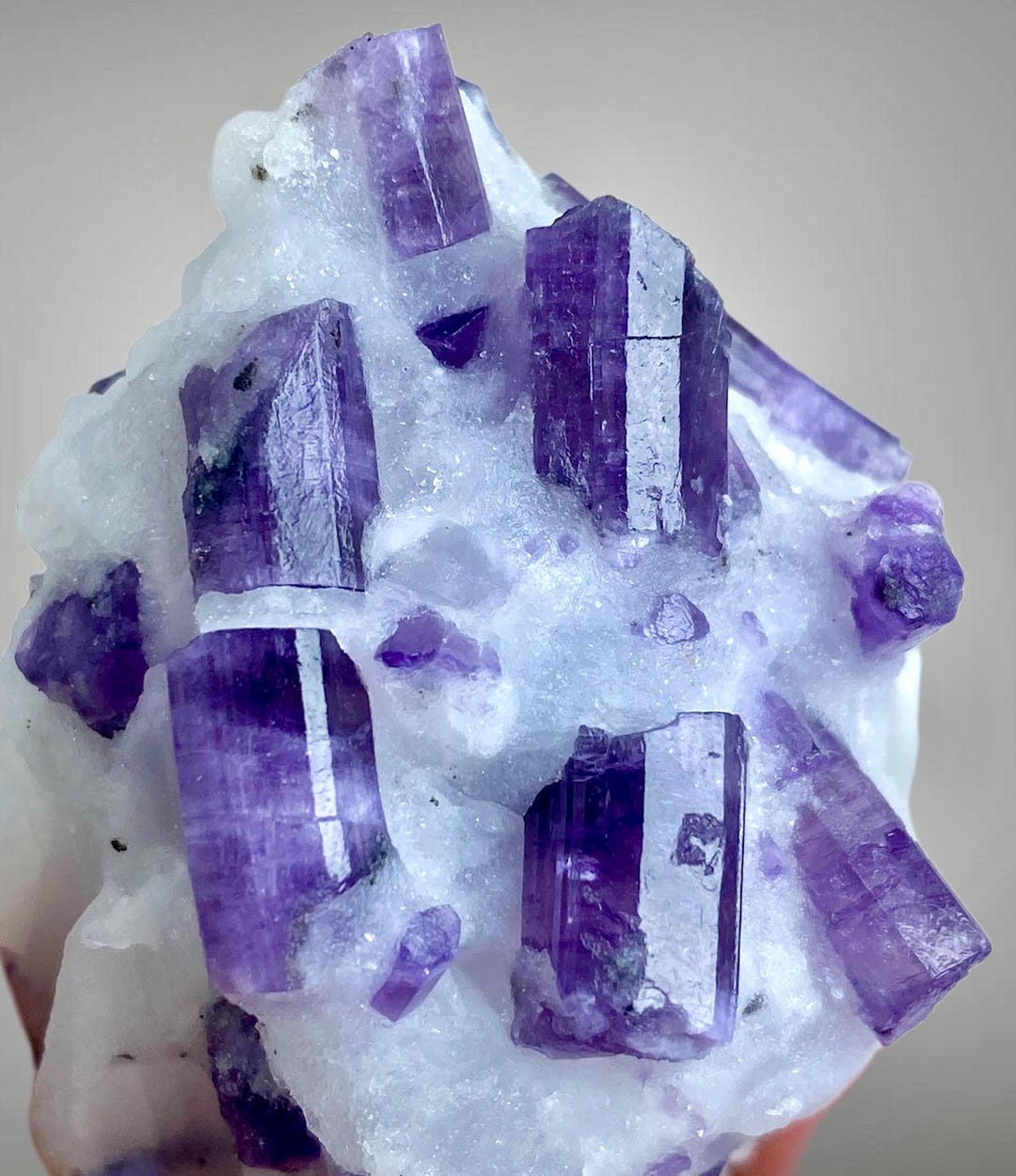 102 Gram Unique Rare Piece! Natural Purple Color SCAPOLITE on Matrix ...