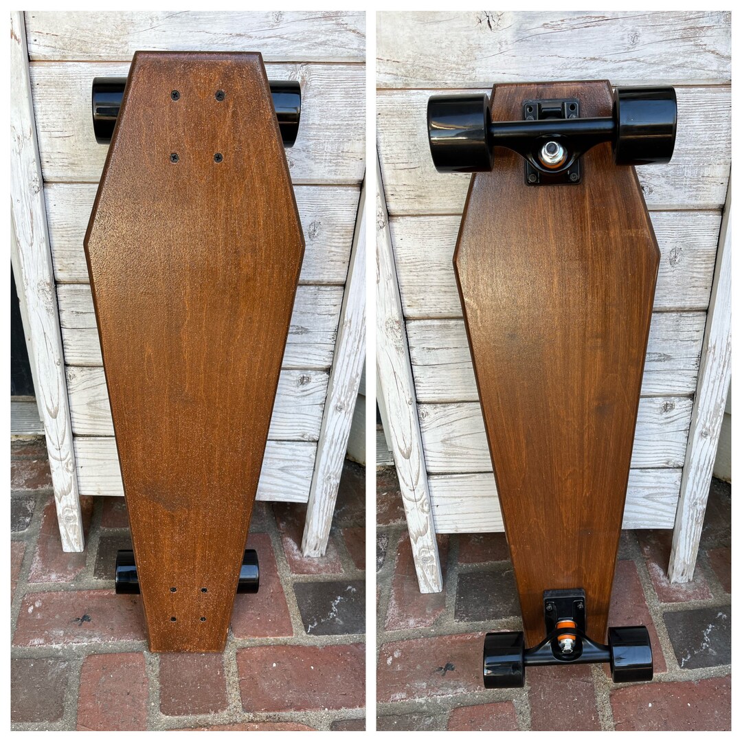 Coffin Croozer Longboard 30" - "coffin" Old Brown Board - Etsy