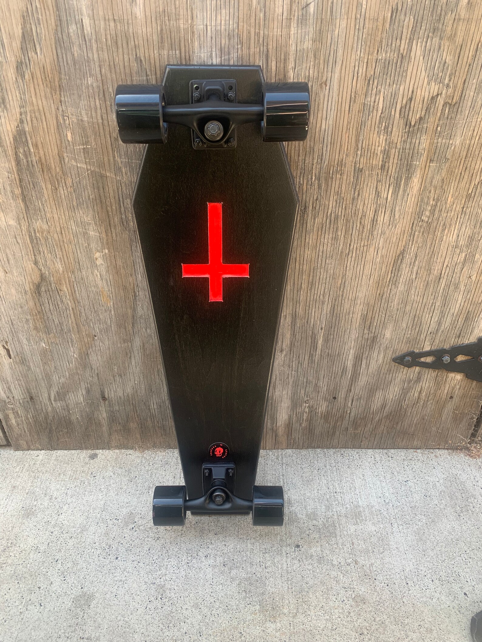 Coffin Penta-cross Croozer Longboard 30" - "coffin" Black Board - Etsy