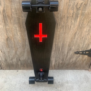 Coffin Penta-cross Croozer Longboard 30" - "coffin" Black Board - Etsy