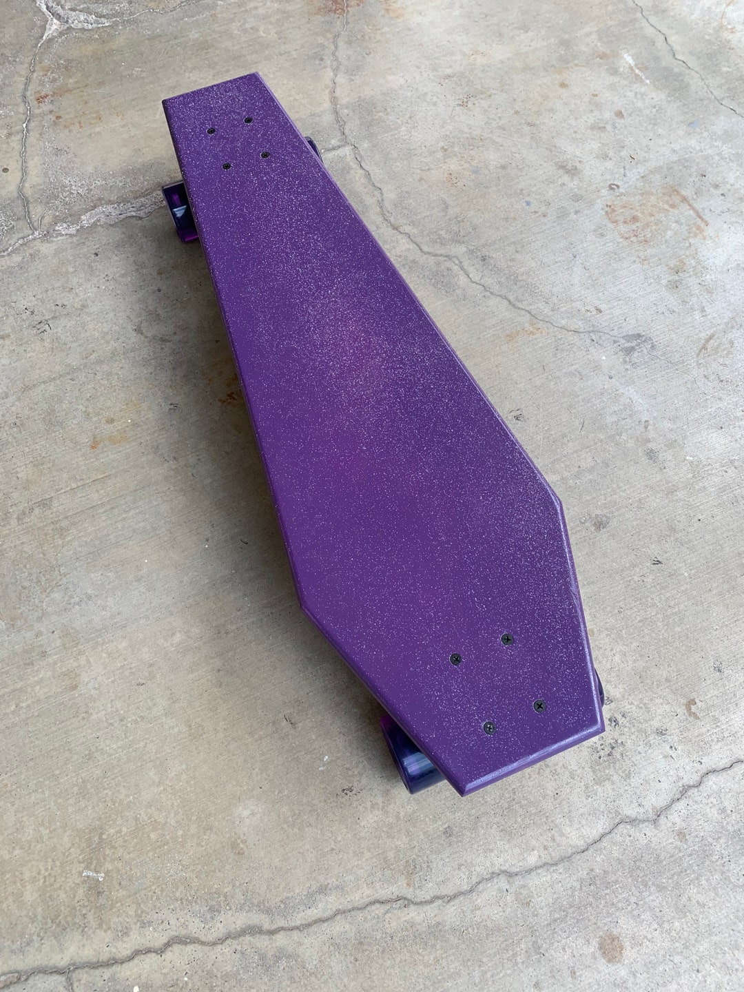Coffin Croozer Longboard 30" - Coffin Purple Board - Etsy