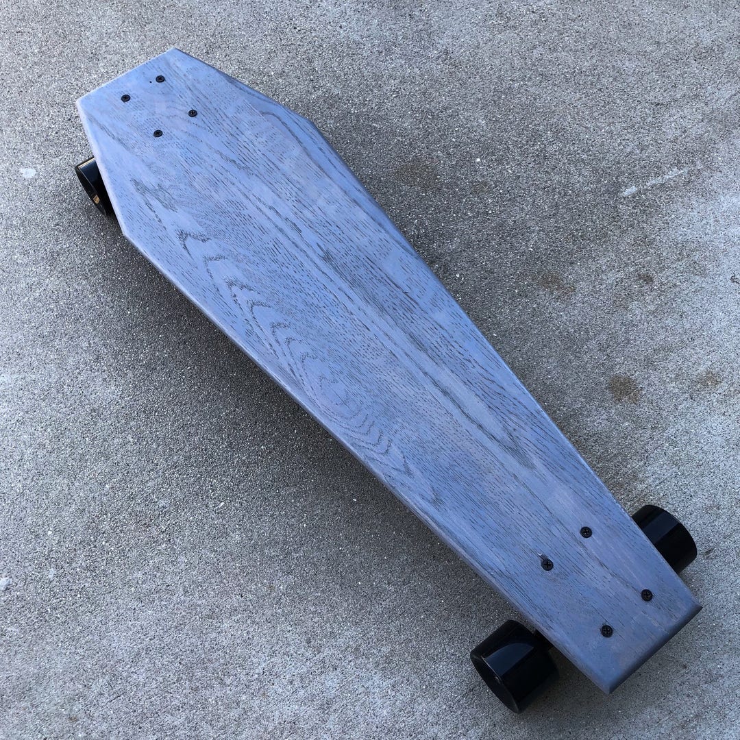 Coffin Croozer Grey Longboard 30" - Etsy