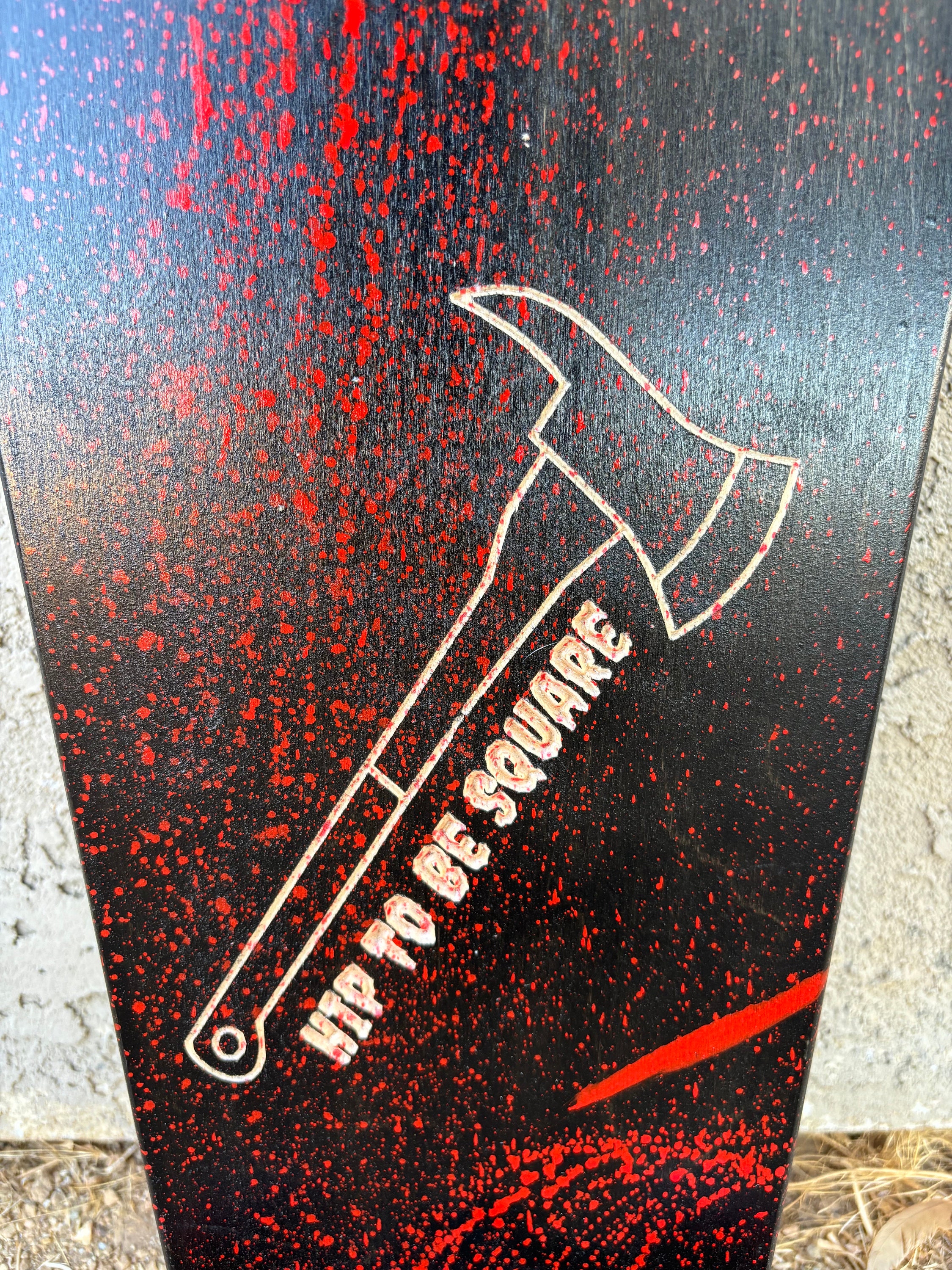 American Psycho Coffin Croozer Longboard 42” - Etsy