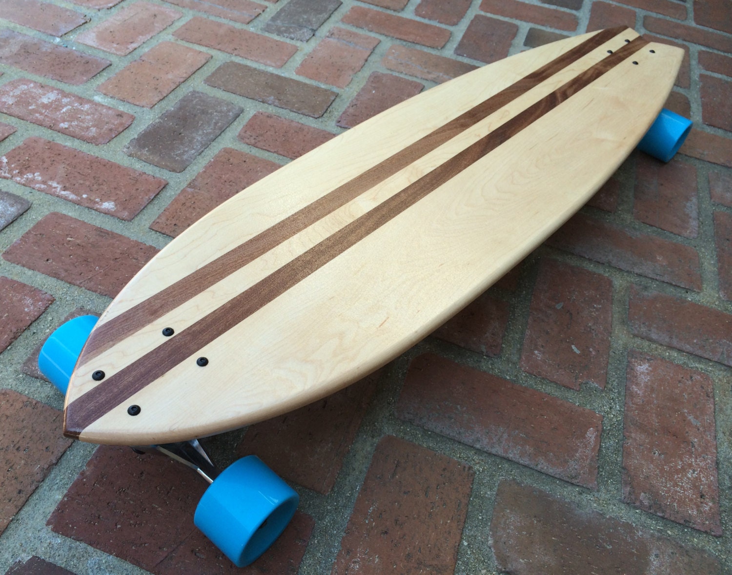 Maple and Mahogany LONGBOARD la Plage - Etsy