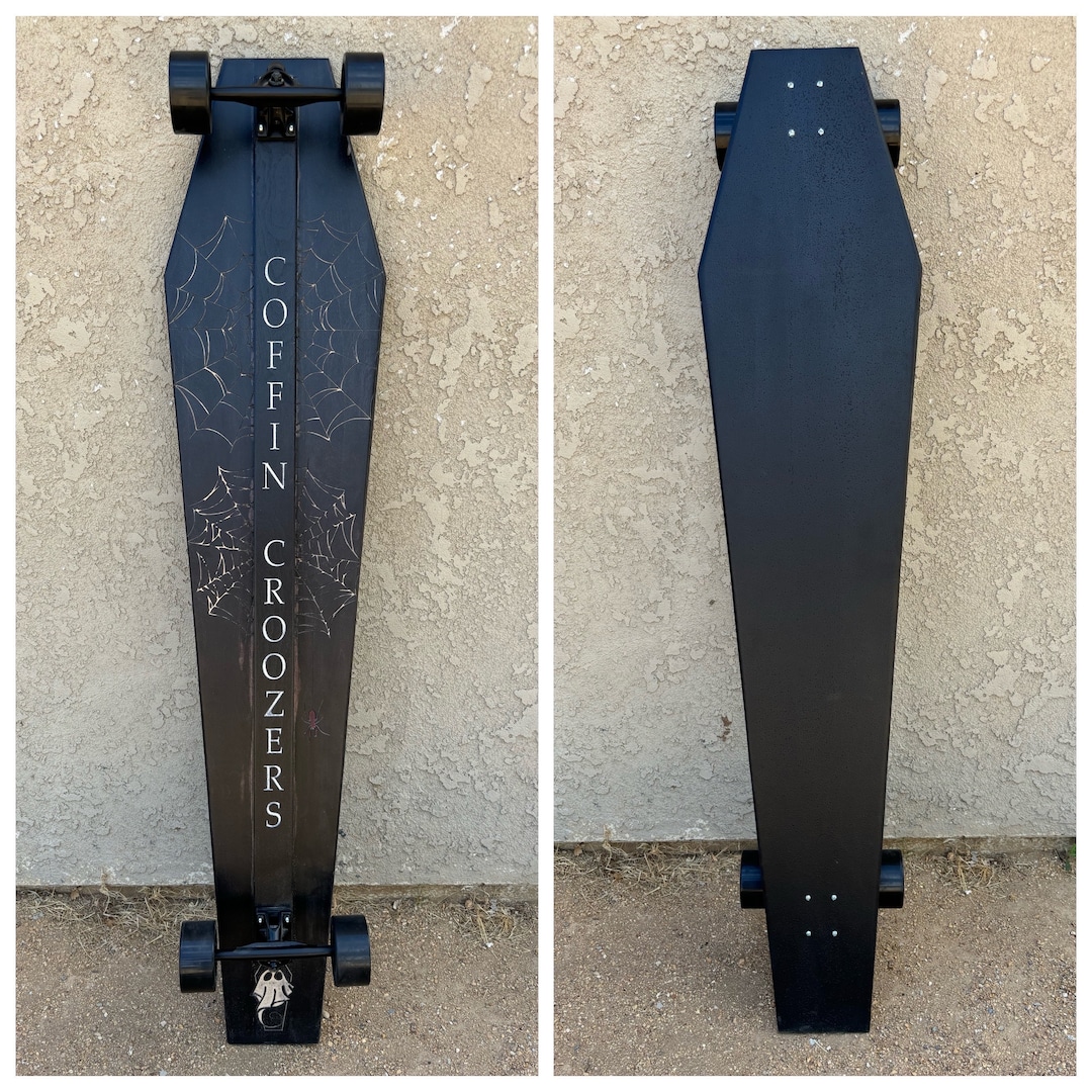 THE COFFIN CROOZER Longboard 60x12 - Etsy