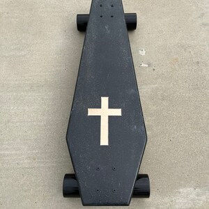 Coffin Penta-cross Natural Croozer Longboard 30" - "coffin" Black Board ...
