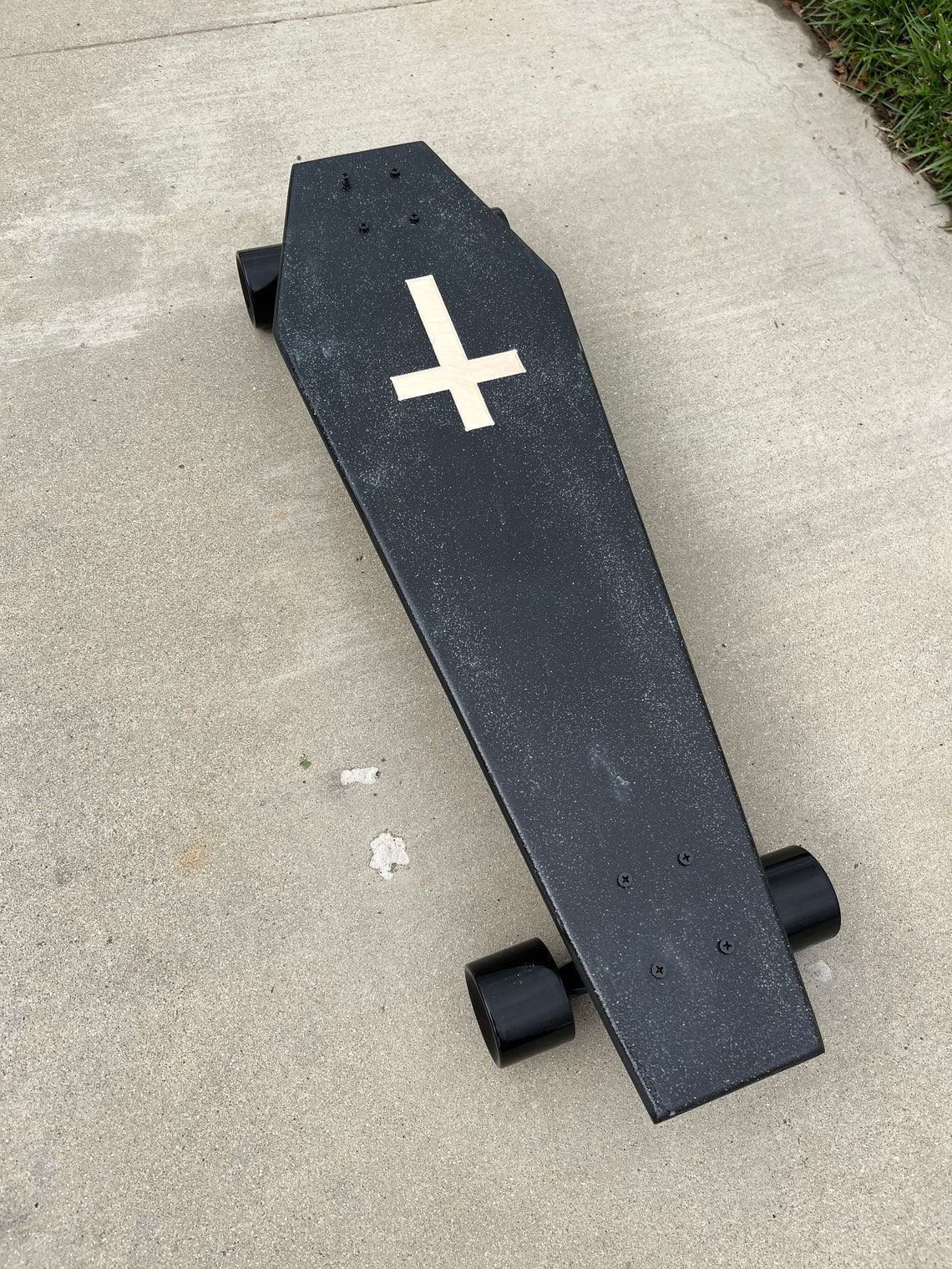Coffin Penta-cross Natural Croozer Longboard 30" - "coffin" Black Board ...