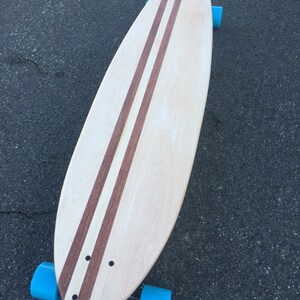 Maple and Mahogany LONGBOARD la Plage - Etsy