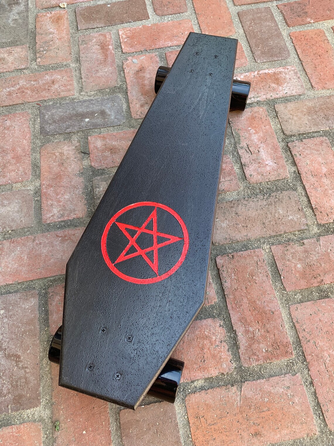 Coffin Penta-cross Croozer Longboard 30" - "coffin" Black Board - Etsy