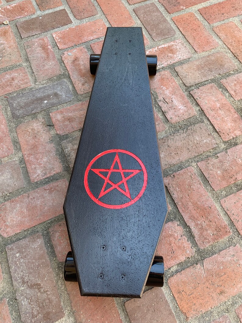 Coffin Penta-cross Croozer Longboard 30" - "coffin" Black Board - Etsy