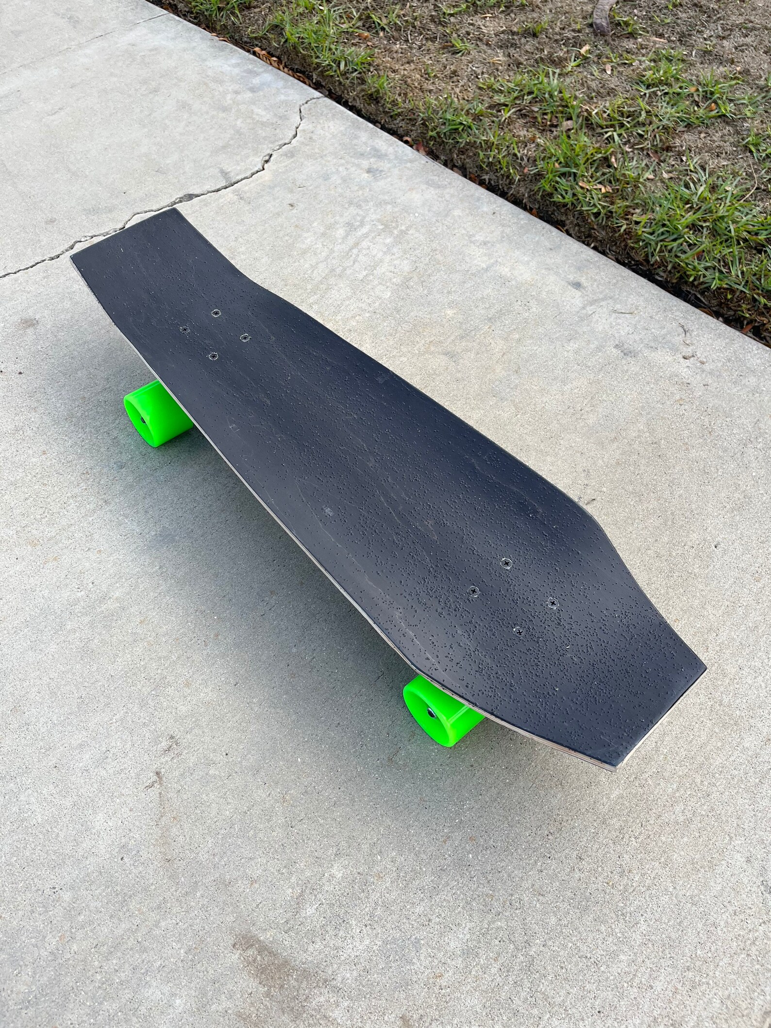 Double Kick Black Coffin Croozer Skateboard - Etsy